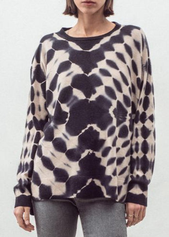 N.184D LONG LINE DYE SLOUCH CREW